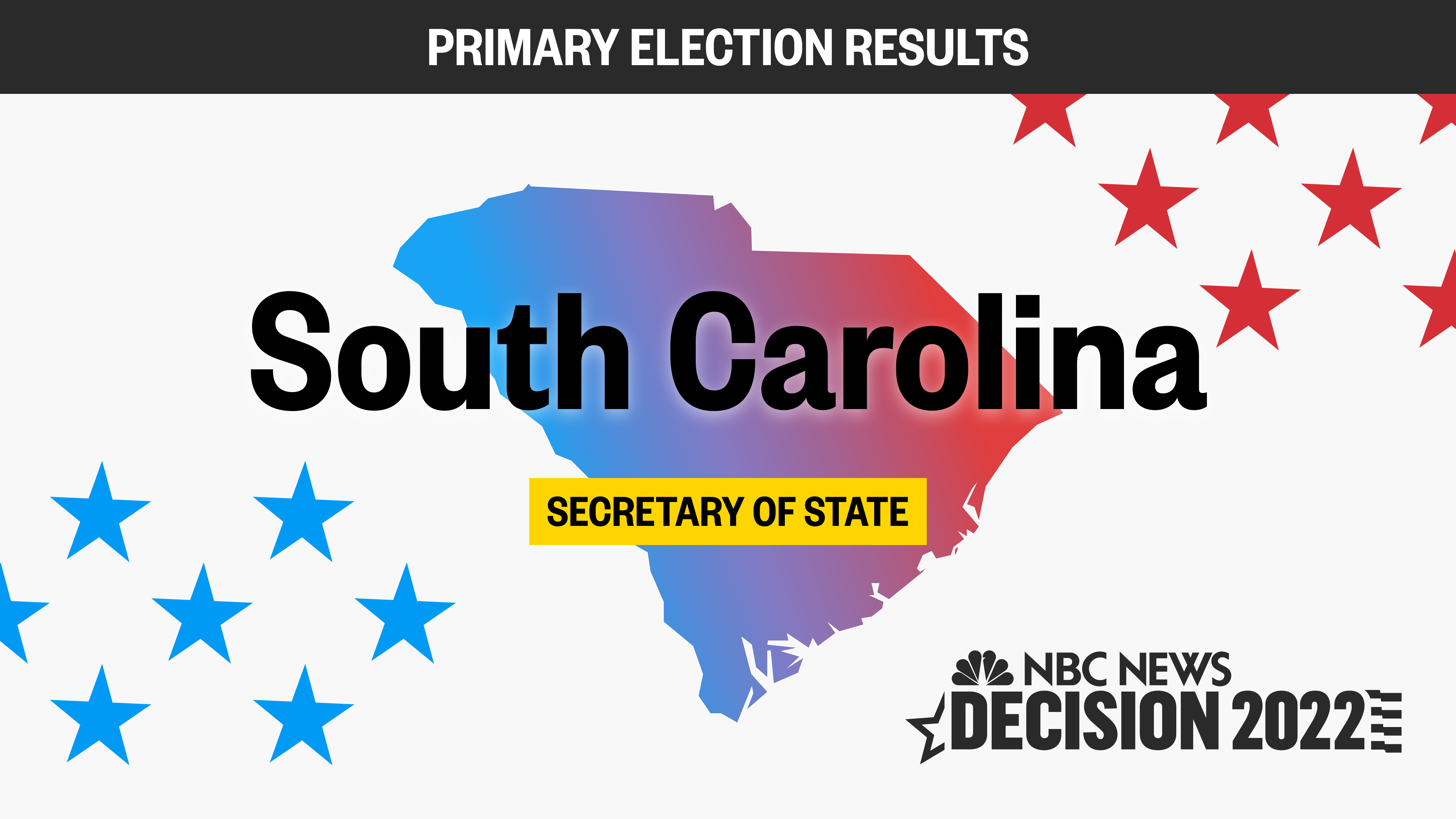 South Carolina Secretary of State Election Live Results 2022 – NBC News